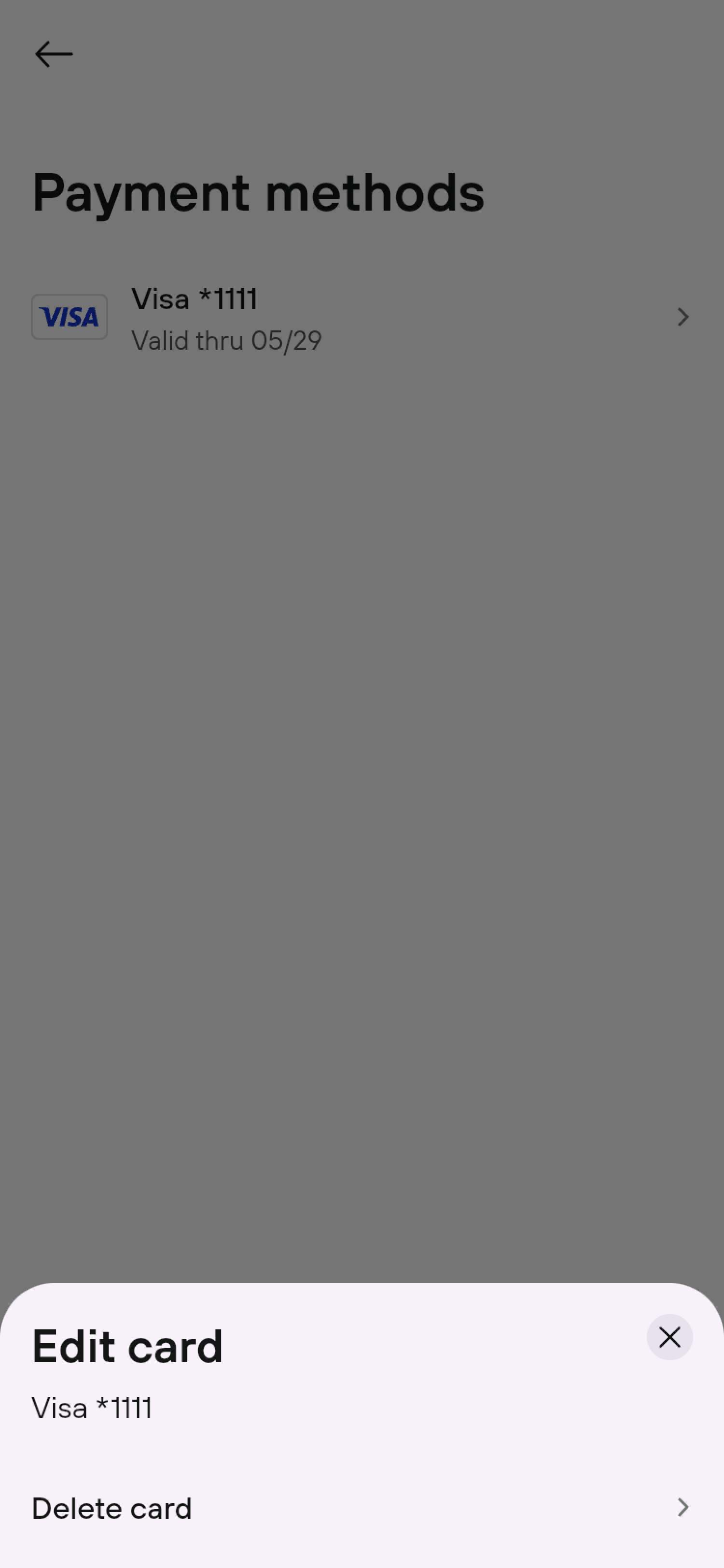 Add or Remove a payment card – Help Center