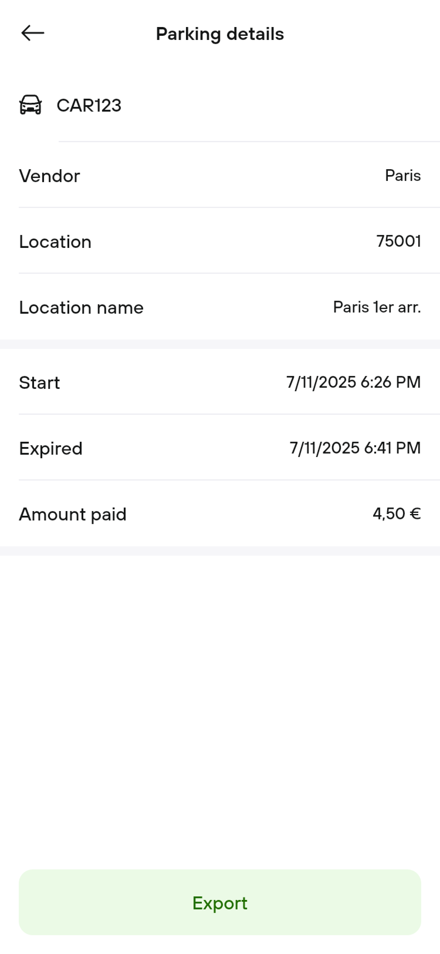 🧾️ Parking Receipts and Activity History – Help Center