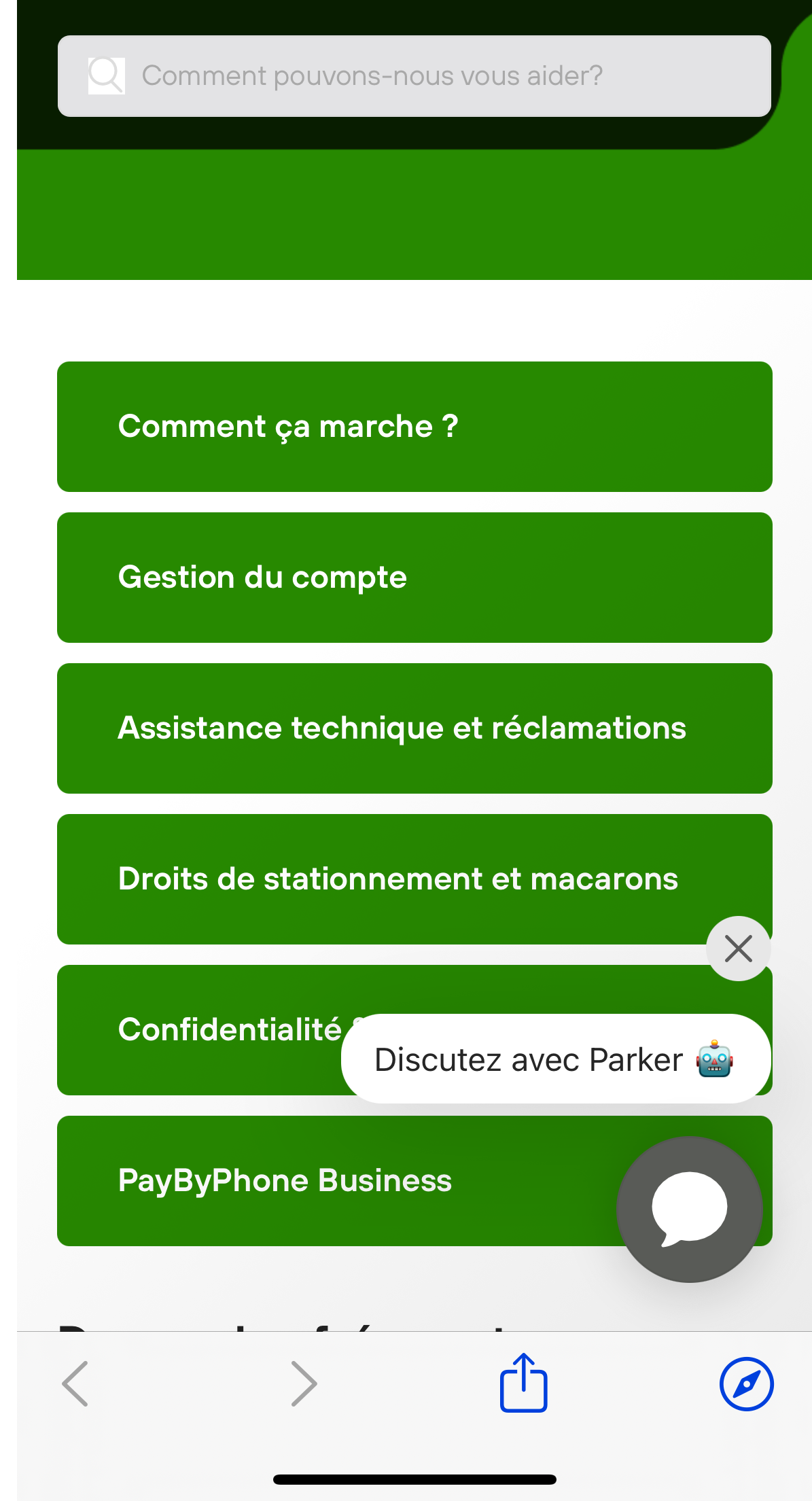 Guide d'utilisation Android – Centre d'aide
