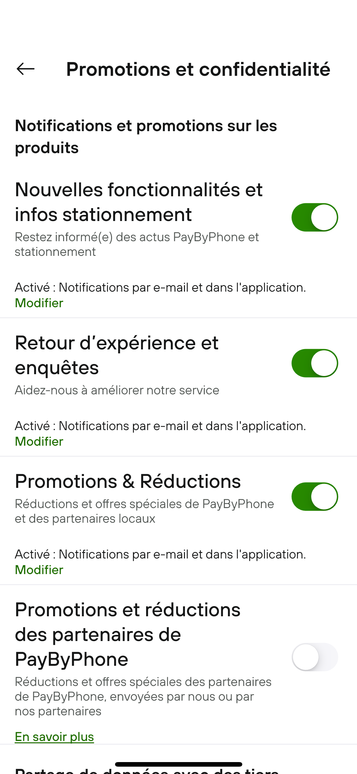 Guide d'utilisation Android – Centre d'aide